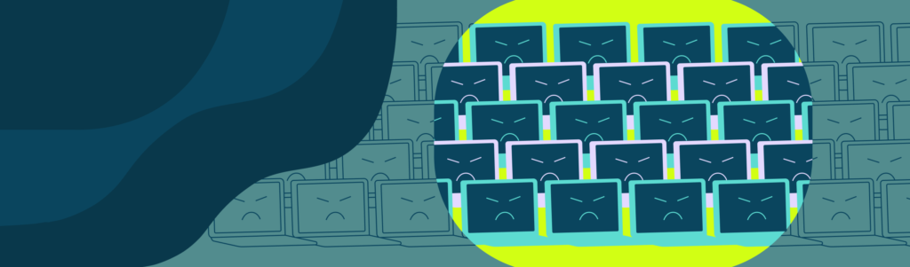 What is a botnet attack and how does it work?