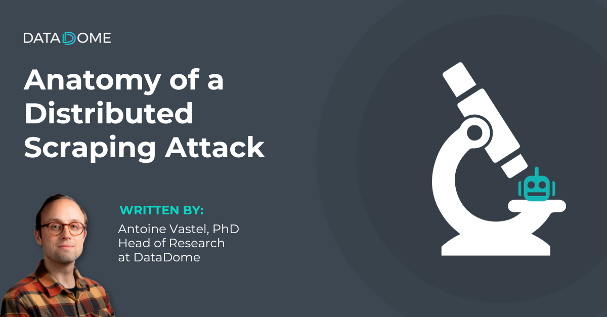 Anatomy of a Distributed Scraping Attack