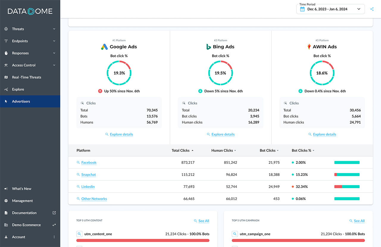 DataDome Ad Protect: Bot-Proof Your Ad Campaigns.