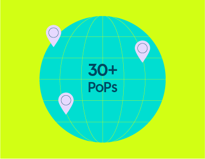 Global Point of Presence (PoP) Network Delivers Better Performance