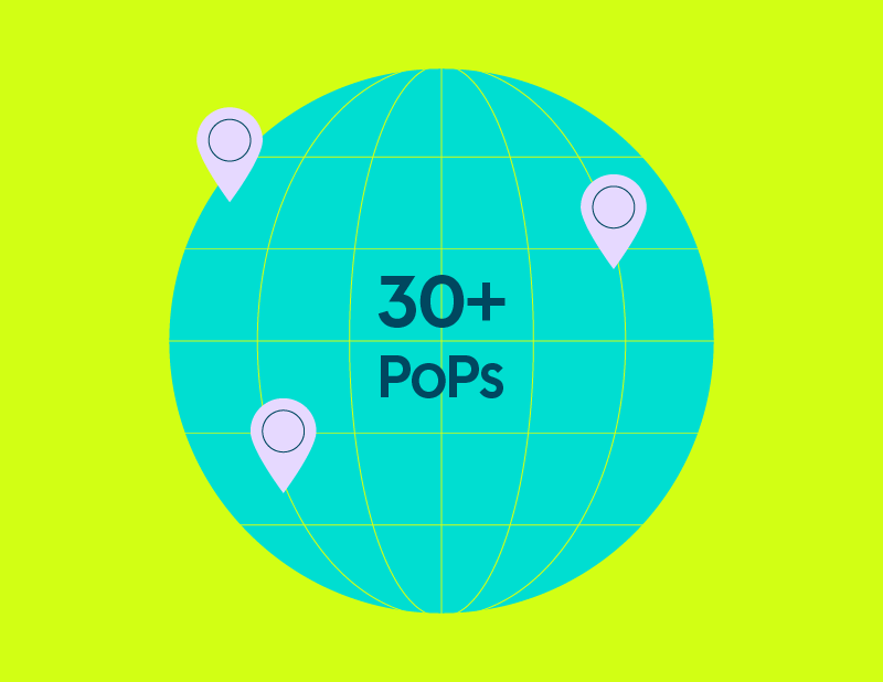 Global Point of Presence (PoP) Network Delivers Better Performance