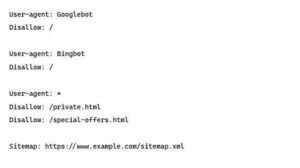 Using Robots.txt to Disallow or Allow Bot Crawlers