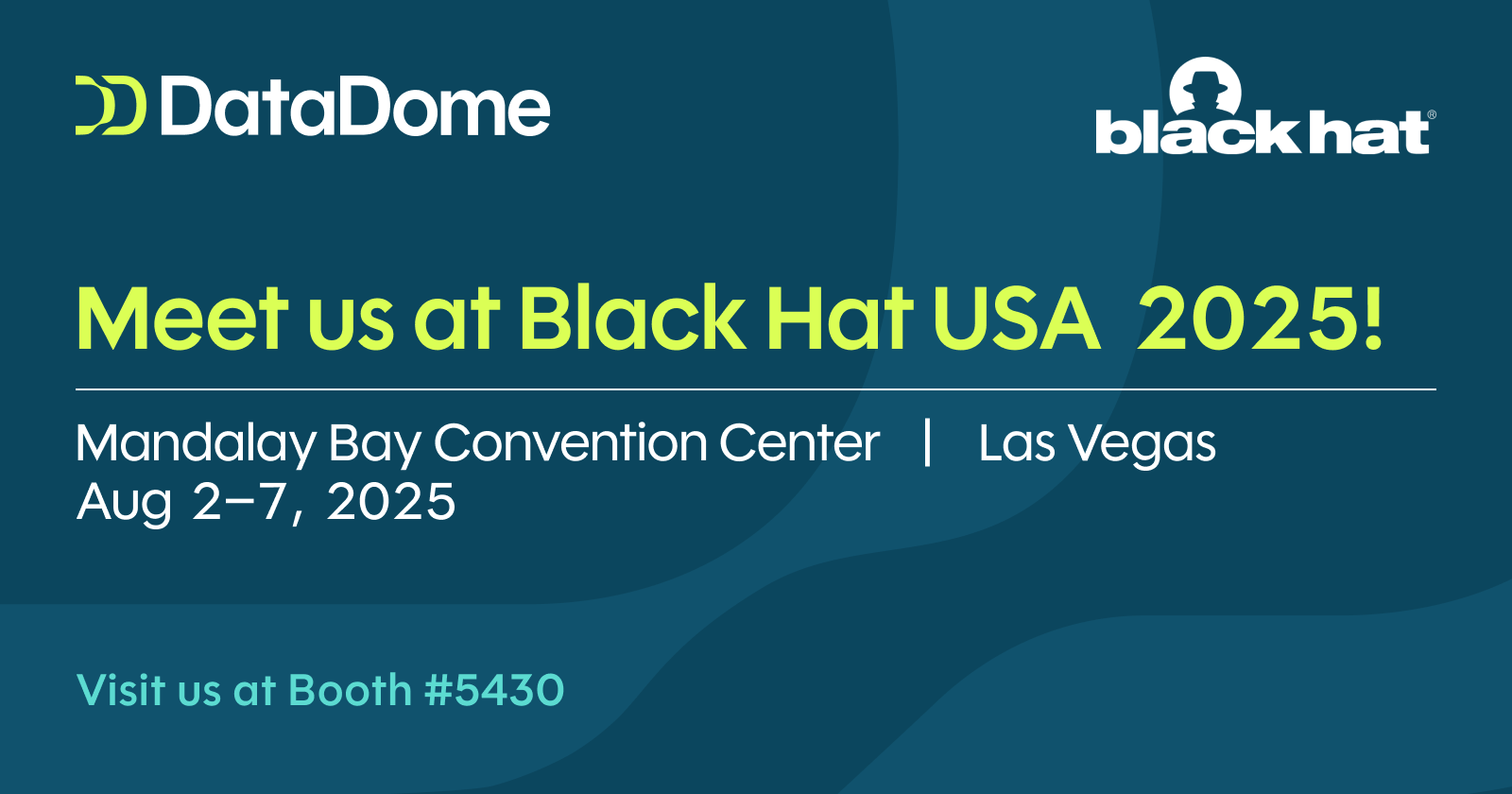 DataDome at Black Hat USA 2025